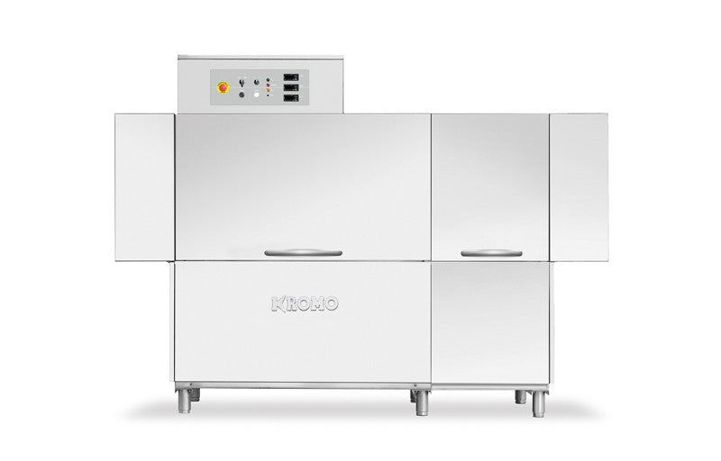 KROMO RK 1840 E-K10 Corner Rack Conveyor Dishwasher 148-190 Racks/h ...
