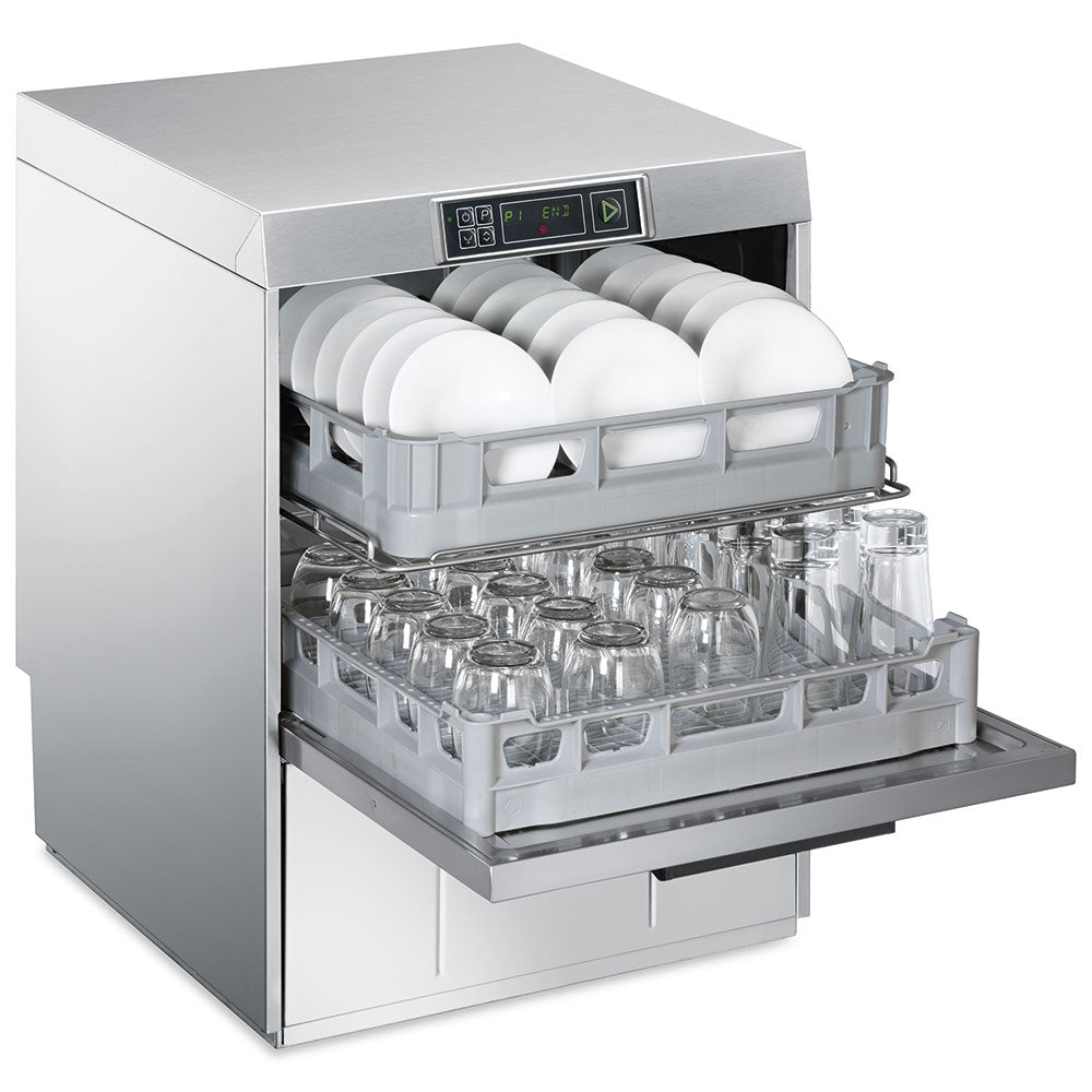 Smeg SPD512SUK Undercounter Twin Basket Dishwasher 2 x 500 x 500mm Bas ...