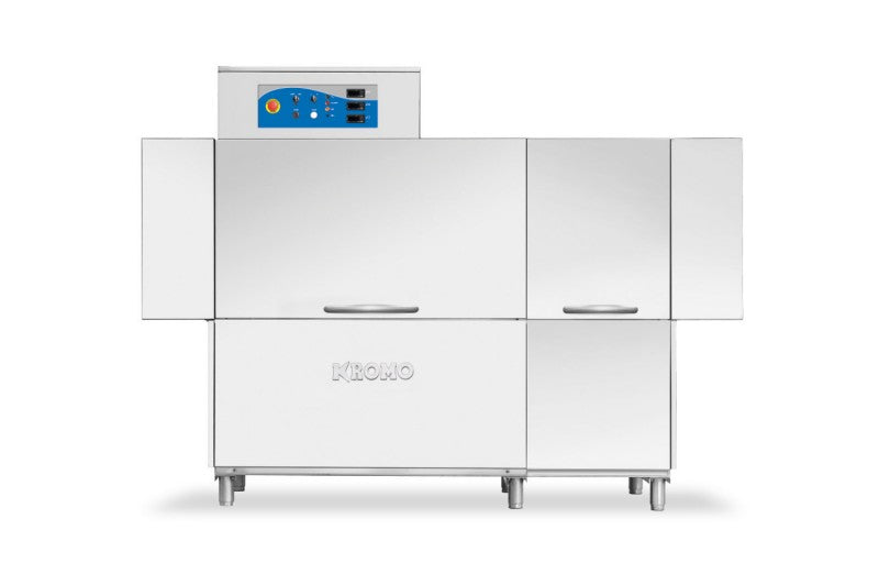 KROMO RK1840E Rack Conveyor Dishwasher 148-190 Racks/h / 500 x 500 Bas ...